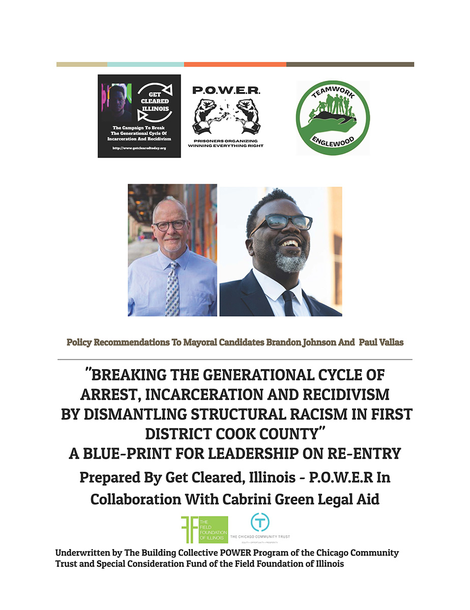 BREAKING THE GENERATIONAL CYCLE OF ARREST, INCARCERATION, AND ...